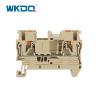 China JPT 2.5 Feed Through Push In Terminal Block Quick Connect CE Certificate Soft Cable Compact Design for sale