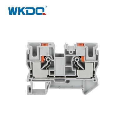 Cina JPT 10 Terminal Block Push In Connecting Din Rail Mounted 10 Mm in vendita