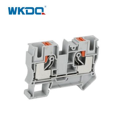Cina JPT 10 Terminal Block Push In Connecting Din Rail Mounted 10 Mm in vendita
