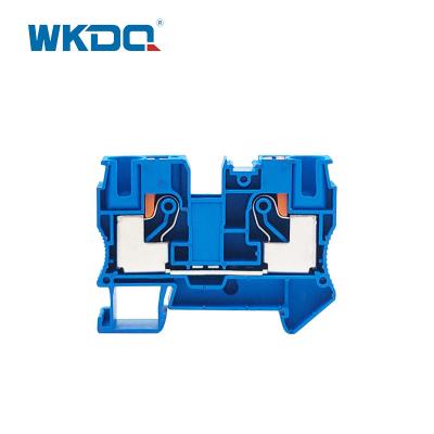 Cina JPT 10 Terminal Block Push In Connecting Din Rail Mounted 10 Mm in vendita
