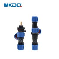 China Welding Cable Plug Socket Connector Waterproof IP68 Wk11 Docking Threaded Bayonet for sale