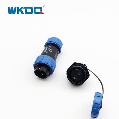 Cina Lo PS ha infilato il dado impermeabile Pin Male And Female Cable della parte posteriore del connettore Wk21 dell'accoppiamento in vendita