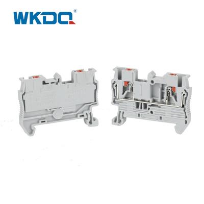 China empurrar montado trilho do ruído de 800V 31Ao conector do bloco de terminais à venda