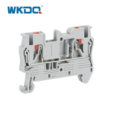China empurrar montado trilho do ruído de 800V 31Ao conector do bloco de terminais à venda