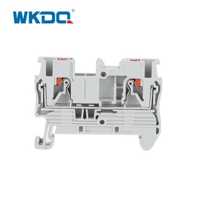 China empurrar montado trilho do ruído de 800V 31Ao conector do bloco de terminais à venda