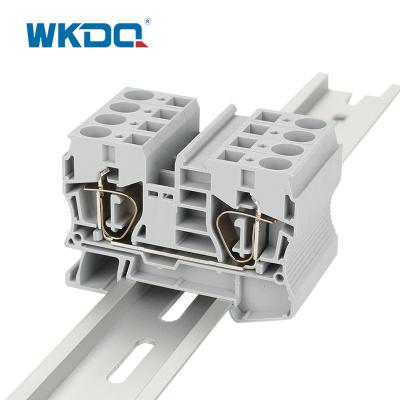 Cina Ferrovia PA66 di nylon JST di baccano di Screwless un blocchetto terminali di 10 primavere in vendita