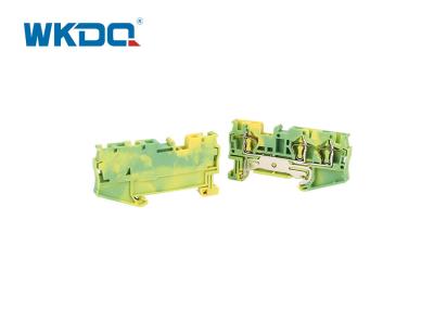 China Condutor do conector do bloco de terminais da mola do ST do PE de JST 4 QUATTRO multi que aterra a terra à venda