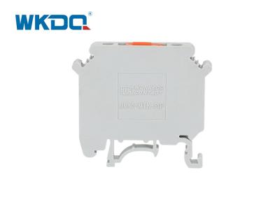 China Van de het Spoorschroef van JUK 5-MTK P/P maakt het Mes van het de Klem Eindblok Laag Voltage 800V/16A met Dunne Structuur los Te koop