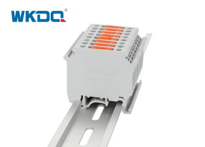 China Van de het Spoorschroef van JUK 5-MTK P/P maakt het Mes van het de Klem Eindblok Laag Voltage 800V/16A met Dunne Structuur los Te koop