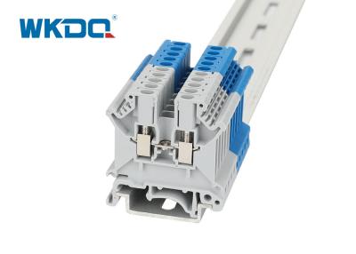 China Van de Elektroschakelaarblokken van JUK 3N van de de Schroefklem Vernikkelde het Messingsleider Te koop