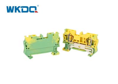 Cina Sezione trasversale di colore verde 800V/41A 4mm del connettore del blocchetto terminali della primavera di JST 4-PE in vendita