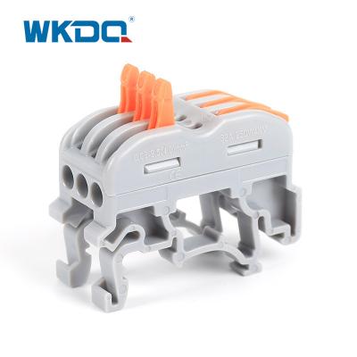 China Fire Resistant Universal Terminal Block Plug - In Electrical Wire Connector for sale