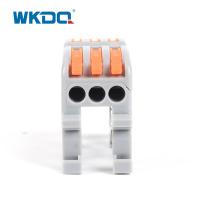 China Fire Resistant Universal Terminal Block Plug - In Electrical Wire Connector for sale