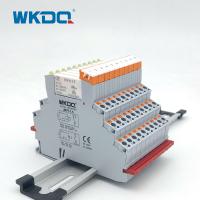 China DC Solid State Terminal Block Relay Ultra Thin BPT Intermediate Din Rail Relay for sale