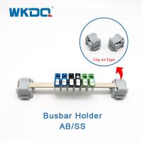 China Nylon PA66 Support Bracket Busbar Holder With Retaining Screw for sale