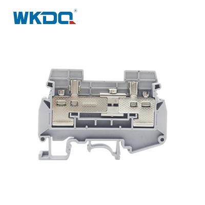 中国 JERTK/Sの喧騒の柵のねじ込み端子のブロック6mm2テスト接続解除のターミナル ブロック 販売のため