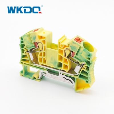 Cina Inserire della ferrovia di baccano di JPT 16-PE il blocchetto PA66 16mm2 del morsetto di terra non infiammabile in vendita