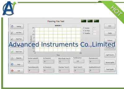 China Fire Testing Equipment Radiant Flooring Panel Test Machine for sale