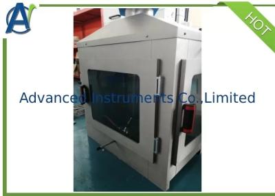 China Single fire source test flammability tester EN ISO 11925-2 and DIN 53438 for sale