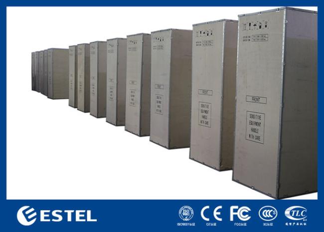 Outdoor Electrical Enclosure Single Wall Galvanized Steel With 16U Usage Space 3