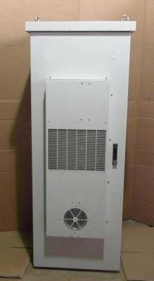 China Double Wall Outdoor Telecom Cabinet with Heat Exchanger, IP55, 19" Rack, 30U Space for sale