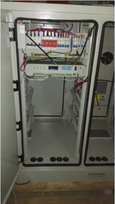 China DDTE056,Outdoor Telecom Cabinet With AC Air Conditioner,Environment Monitoring Unit,IP55 for sale