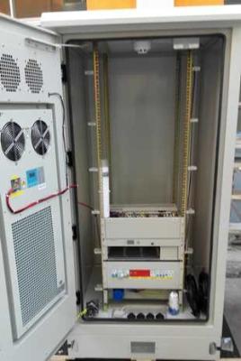 China DDTE065,Outdoor Telecom Case With Heat Exchanger,Rectifier,Theftproof Three Point Lock for sale