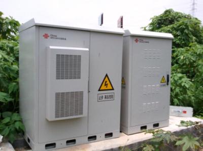China DDTE025,Three Compartments Outdoor Telecom Cabinet/Enclosure,Communication Base Station for sale