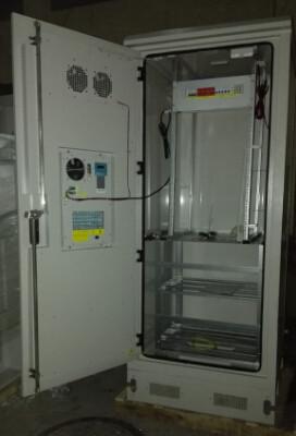 China DDTE075:Outdoor Battery Cabinet ,With TEC Air Conditioner, For Telecom Base Station,IP55 for sale