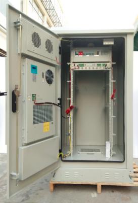 China ET9090170 Double Wall Galvanized Steel Outdoor Telecom Cabinet With Air Conditioning for sale
