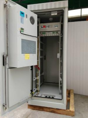 China ET77100200 Outdoor Telecom Cabinet With Air Conditioner and Heat Exchanger Integrated Unit for sale