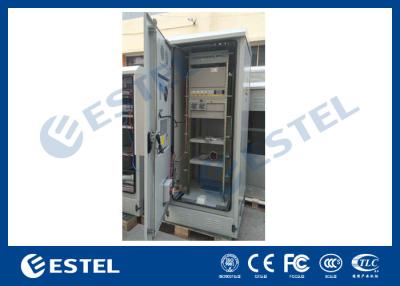 China Industrial Outdoor Telecom Cabinet , Outdoor Electrical Cabinet With Rectifier System for sale