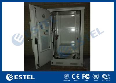 China IP55 Double Wall Outdoor 19" Rack Enclosure Base Station Cabinet Equipment for sale