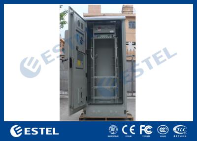 China Flexible Assembly Energy Saving Outdoor Telecom Cabinet, Used For Outdoor Various Weathers, Anti-corrosion Powder Coatin for sale
