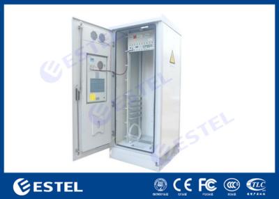 China 19" Rack 42U Outdoor Telecom Cabinet Double Wall With Heat Insulation Self Cooling for sale