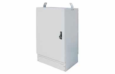 China Single Wall  Insulated Aluminum  Single Access Dual Access Outdoor Cabinet for sale