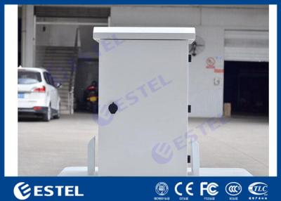 China Waterproof Dustproof Cold Rolled Steel Outdoor Power Cabinet With Front Access for sale