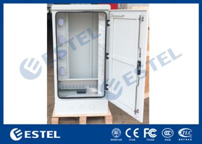 China IP55 Galvanized Steel Electric Equipment Outdoor Telecom Cabinet With Front Access for sale