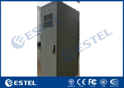 China Air Conditioner Cooling Outdoor Cabinet Four Wheels With Front / Rear Access for sale