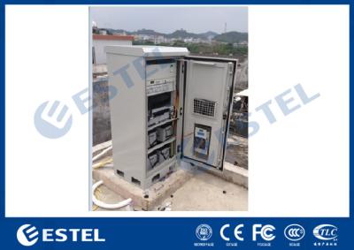 China Air Conditioner Integrated Galvanized Steel Outdoor Telecom Cabinet for sale