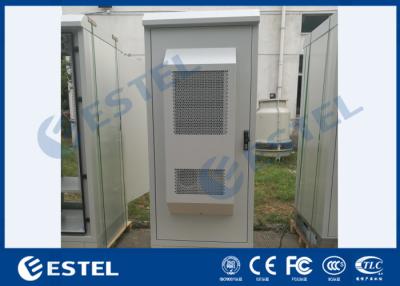 China 2000W Cooling Capacity Air Condirtioner Sandwich Structure Outdoor Telecom Cabinet Floor Mounting Type for sale