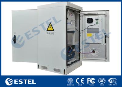 China Parede exterior de aço galvanizada IP55 do dobro do cerco da montagem em rack com acesso traseiro dianteiro à venda