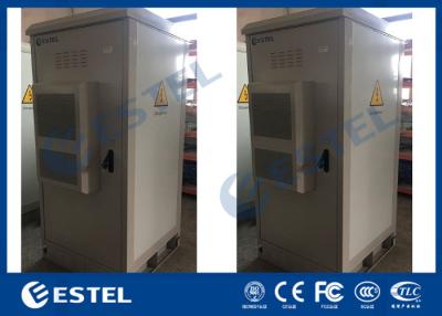 China O armário exterior 38U 19" das telecomunicações equipamentos galvanizou o nível de aço da proteção IP55 à venda