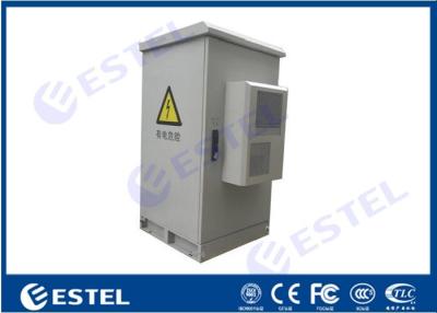 China Armário exterior de aço galvanizado permutador de calor das telecomunicações com 19" cremalheira à venda