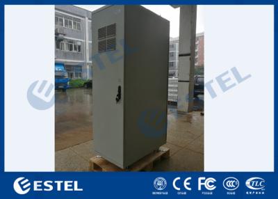 China Parede dobro armário exterior de aço galvanizado das telecomunicações com os quatro ventiladores de refrigeração à venda