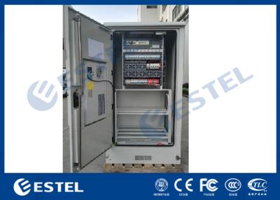 China Condicionador de ar IP55 que refrigera o armário de poder exterior com 19" prateleiras da cremalheira e da bateria de equipamento à venda