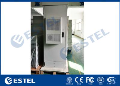 China aço galvanizado refrigerando das telecomunicações da capacidade 2.0KW armário exterior com isolação térmica à venda