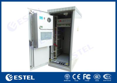 China 700×1000×1600mm IP55 1200W Outdoor Telecom Enclosure 1.5mm Single Steel Plate PEF Insulation for sale
