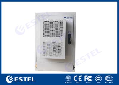 China Galvanized Steel Single Layer Outdoor Telecom Enclosure DC48V 500W Air Conditioner for sale