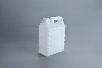 Cina 2.5L Bianco HDPE Plastico Jerry Can con testa stretta e coperchio a vite per la personalizzazione in vendita